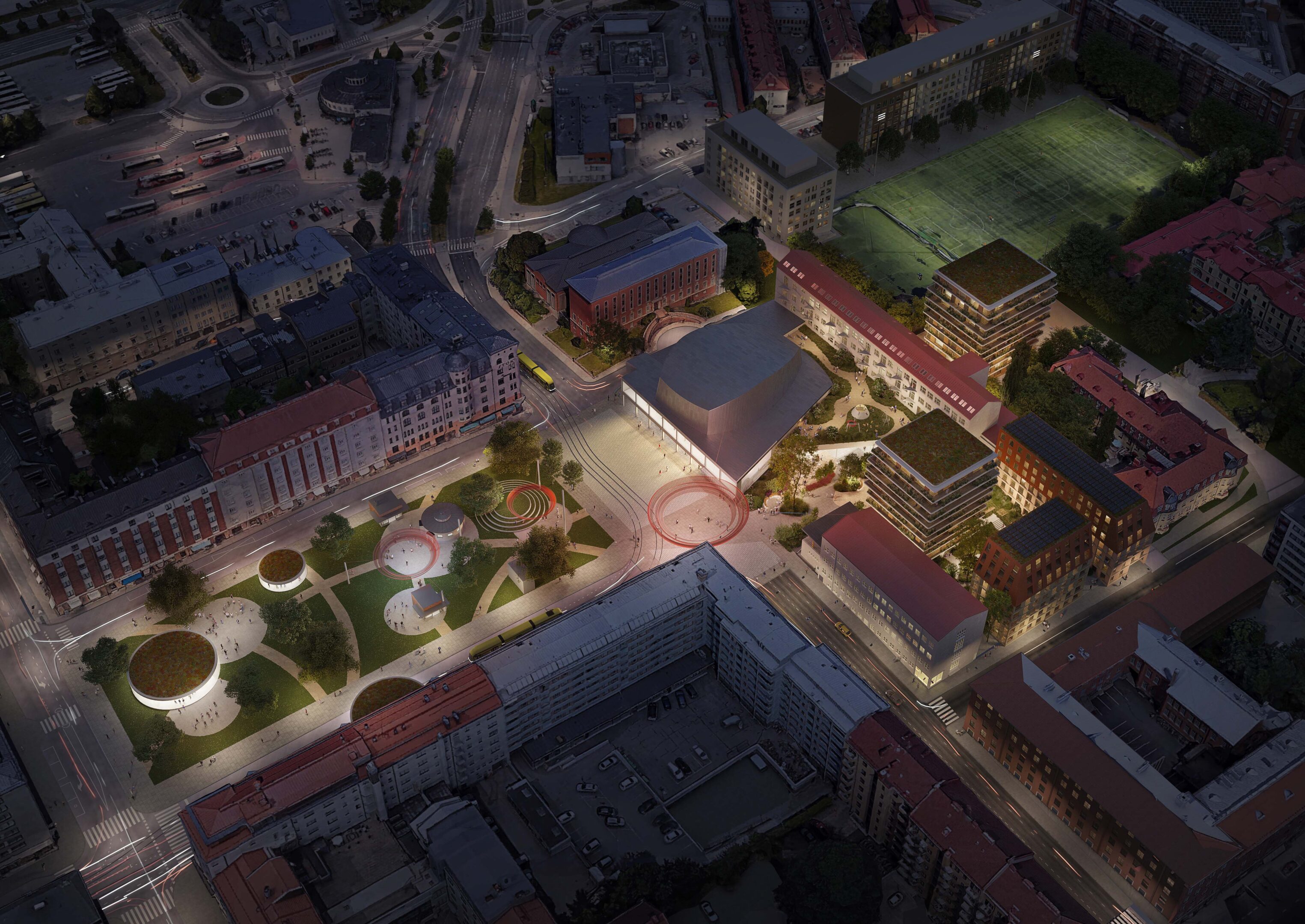 Lundén Architecture Company - “Agora” selected as winner of the ...